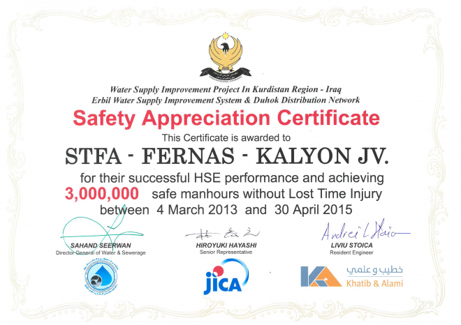 Achievements & Awards – STFA Construction Group